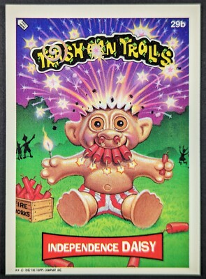 Independence Daisy 1992 Trolls Topps Card #29b (NM) | eBay