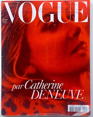 2004 VOGUE PARIS French fashion mag Catherine Deneuve Craig McDean Glen ...