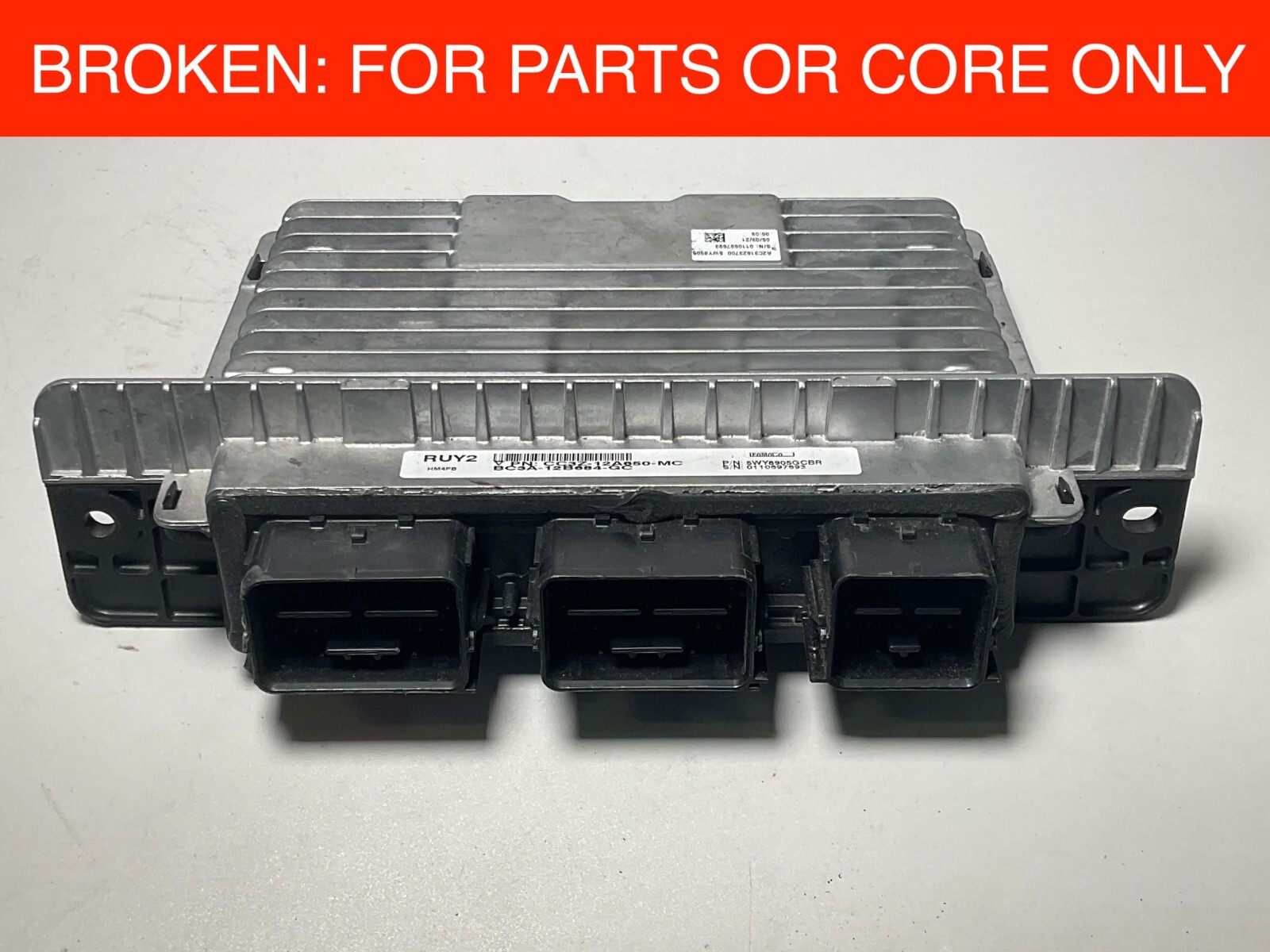 2012-2013 Ford Truck Engine Computer Module ECM ECU PCM CC3A-12A650-MC ...