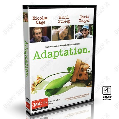 Adaptation DVD : (2002) Nicholas Cage / Meryl Streep Movie : Brand New ...