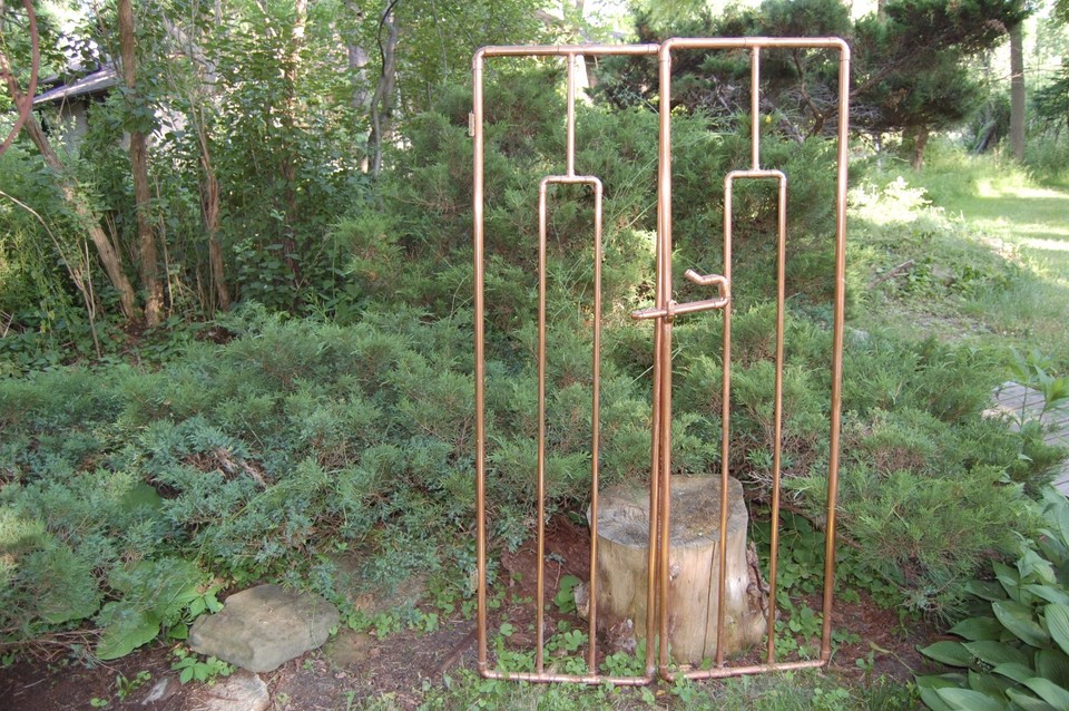 Vintage - Copper Gates- hand made by local artist | eBay