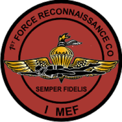 USMC 1st Force Recon Company, I MEF Marine Expeditionary Force 6.00 ...