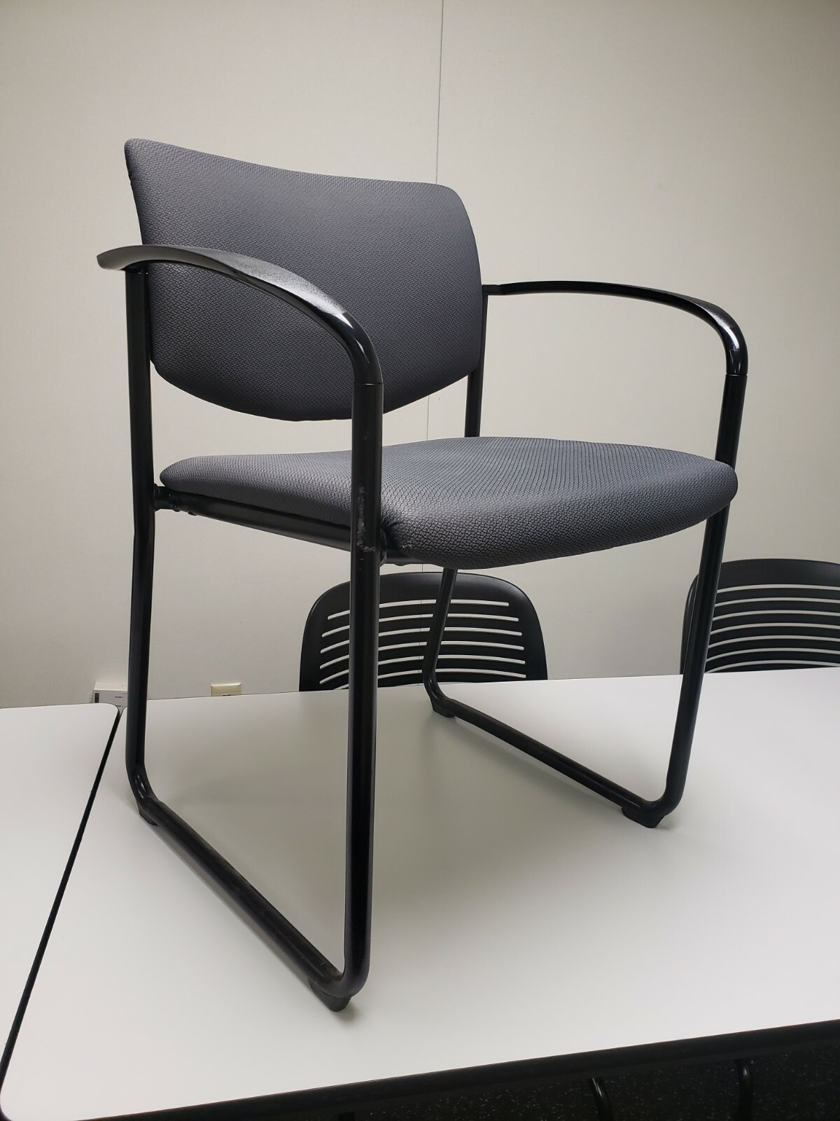 Lot of 5 Steelcase Office Guest Chair Sled Base | eBay