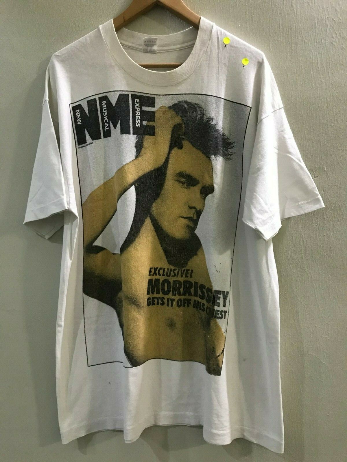 Vtg Rare 1991 MORRISSEY NME Magazine Front Cover 1988… - Gem