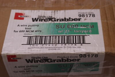 Rectorseal Wire Grabber Single-Use Wire Grabber 600 MCM 21" Lanyard ...