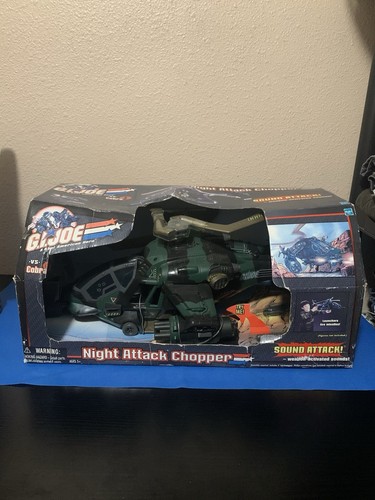 GI Joe vs Cobra Night Attack Chopper 2002 | eBay