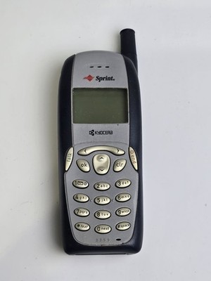 Kyocera KWC-2255 - Blue and Gray ( Sprint ) Rare Cellular Phone ...