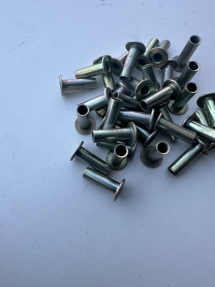 40x Rivets 6 x 18 for brake linings pads Clutch Friction Disc Plate ...