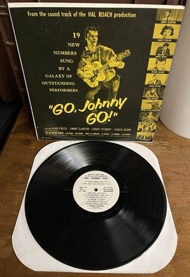GO, JOHNNY GO ! Rare 1959 PROMO ONLY Soundtrack EX/EX Eddie Cochran ...