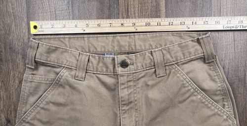 Carhartt Carpenter Work Utility Hammer Loop Pants Men's 31 x 30 Khaki ...