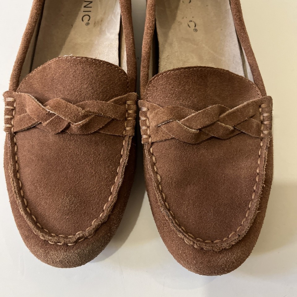 VIONIC MONTARA Suede Slip On Comfort Loafer Driving Shoe Flats 9Wide | eBay