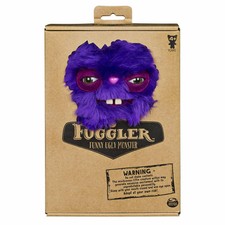 Fuggler Purple Fur Rabid Rabbit Spin Master Fugglers 9" Plush Toy Fuzzy ...
