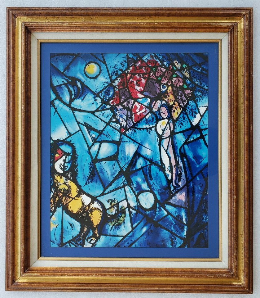 Marc Chagall The Kiss of Peace - United Nations Windows Poster Art ...