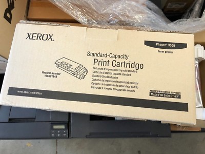 Lot of 4 New Genuine OEM Xerox 106R1148 Black Toner Phaser 3500 ...