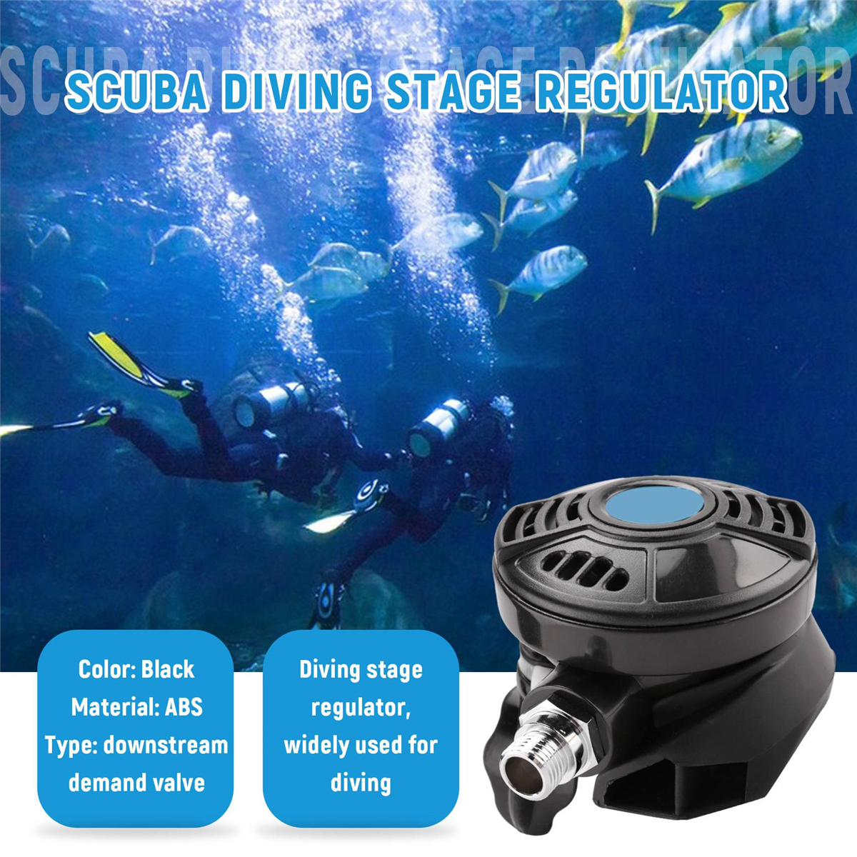Scuba Diving 2Nd Stage Regulator Professional Underwater Scuba Dive ...