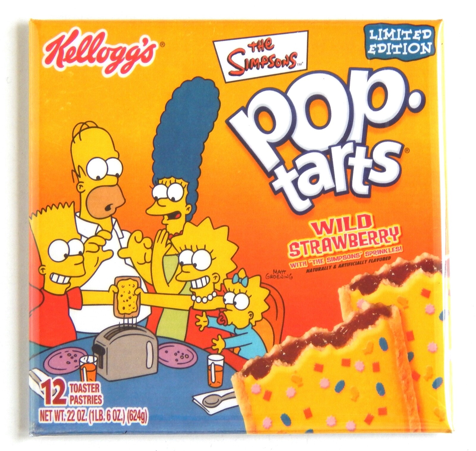 The Simpsons Pop Tarts FRIDGE MAGNET sign box | eBay