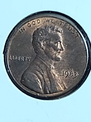 1983 P Lincoln Cent Double Die Reverse Penny Error DDR | eBay