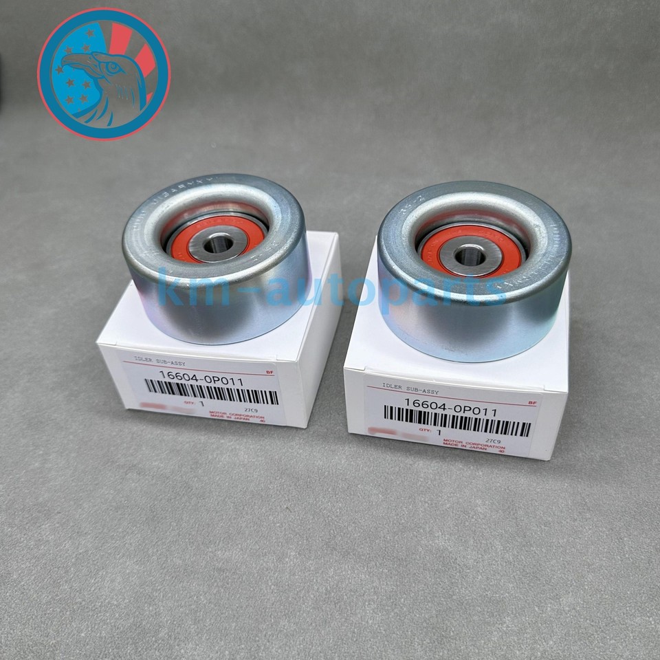 OEM Serpentine Belt For Toyota 90916-A2015 & 16604-0P011 X2, & 16603 ...