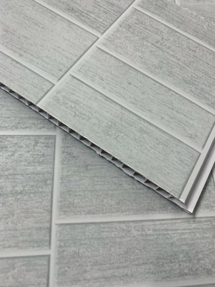 Shower Panels 1000mm Wide x 2.4m Large Bathroom Wet Wall Cladding PVC ...