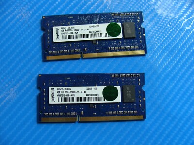 HP 355 G2 Kingston 8GB (2x4GB) PC3L-12800S Memory RAM SO-DIMM HP687515 ...