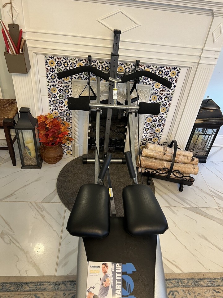 Total Gym Power Platinum Home Fitness w/wing Bar, Ab Crunch, Manual ...