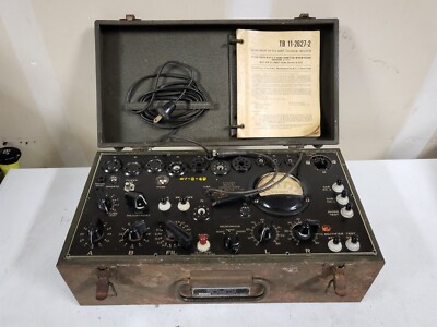 Tube Testers - Army Signal Corps