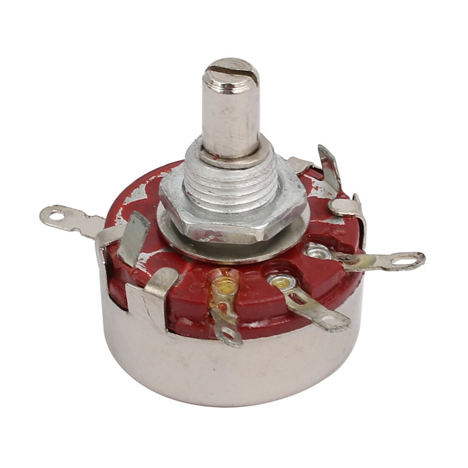 150K ohm Adjustable Rotary Shaft Audio linear Potentiometer Replacement ...