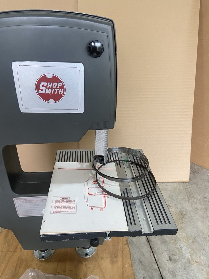 Shopsmith Mark V Bandsaw with Aluminum Table #505641 Serial #124520 | eBay
