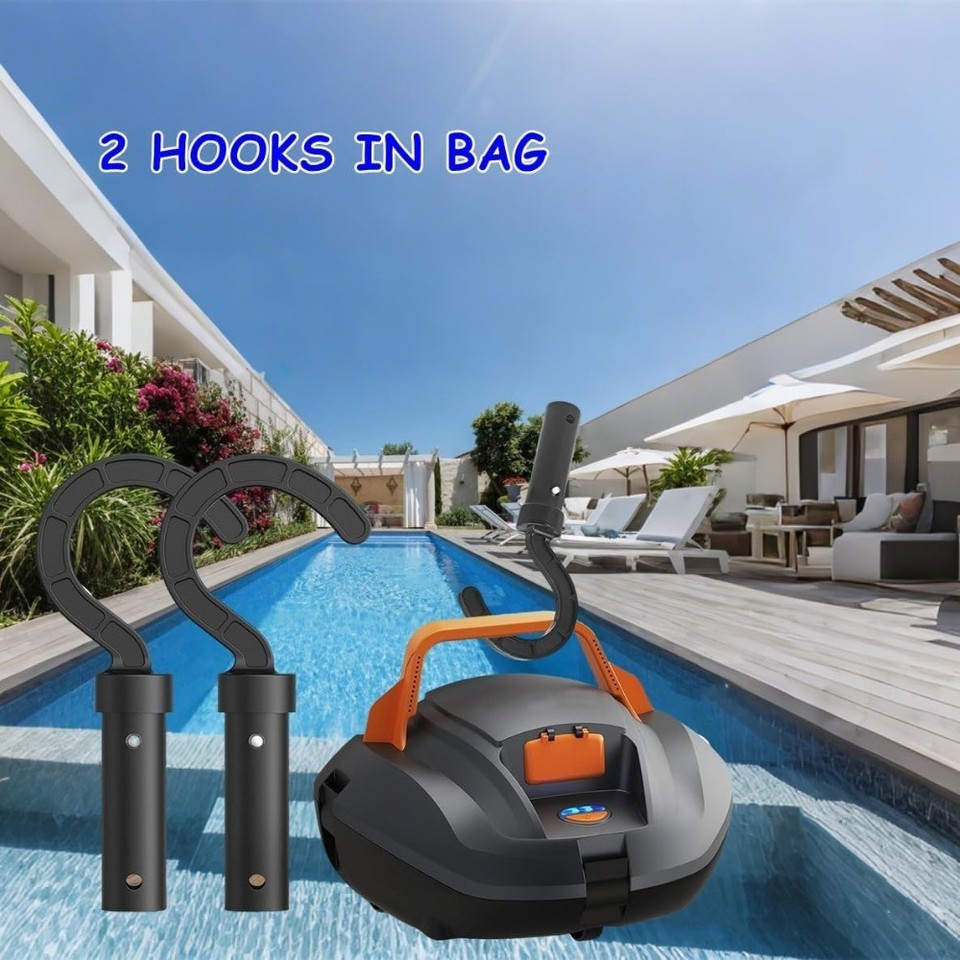 Robotic Pool Cleaner Hook Underwater Robot Swimming Pool Vacuum Hook ...