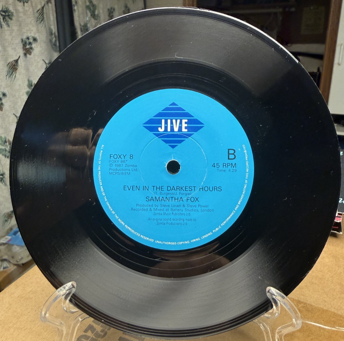 Samantha Fox True Devotion Even In The Darkest Import 45