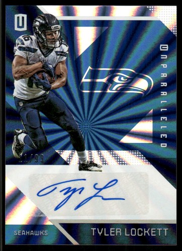 2016 Panini Unparalleled #57 Tyler Lockett Autographs Blue #/99 | eBay