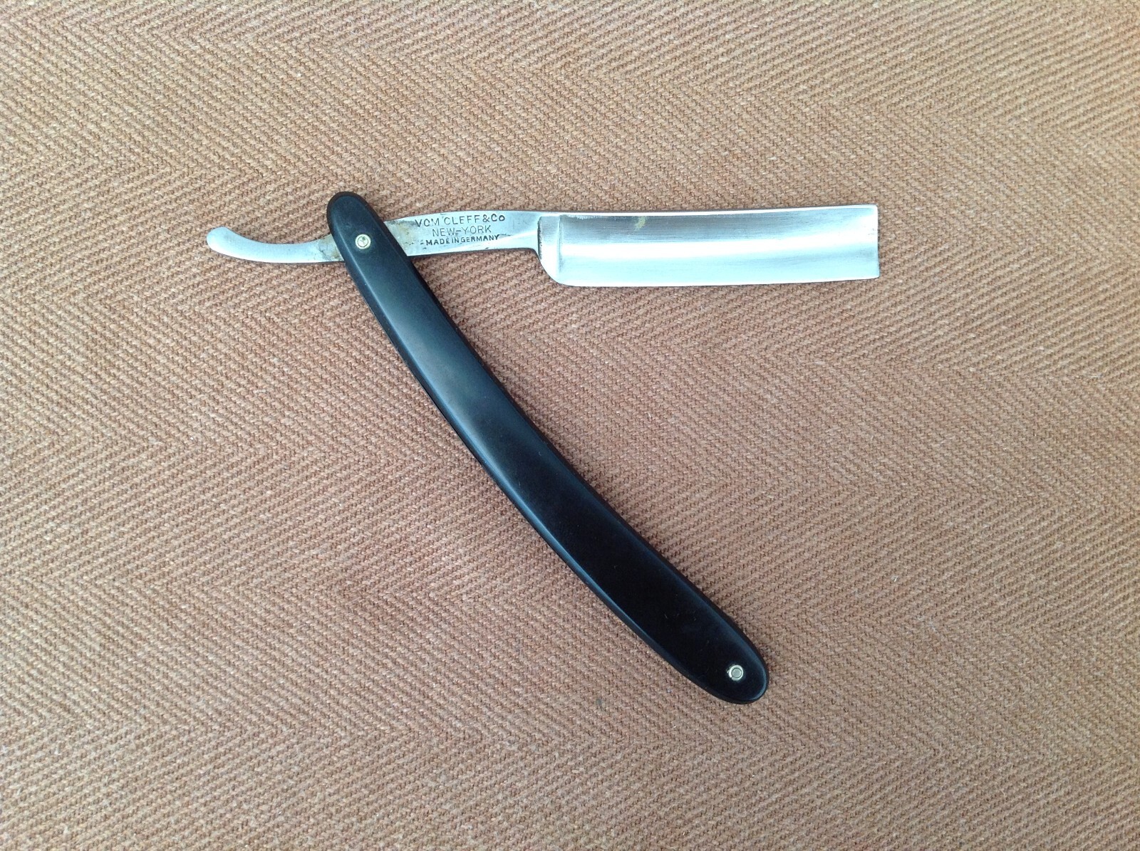 Vom Cleff & Co Diamondine Straight Razor in Original Box | eBay