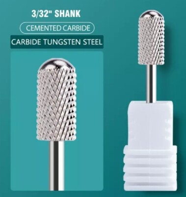 NEW 3/32'' Nail Art Electric Carbide Rotary File Drill Bit Manicure ...