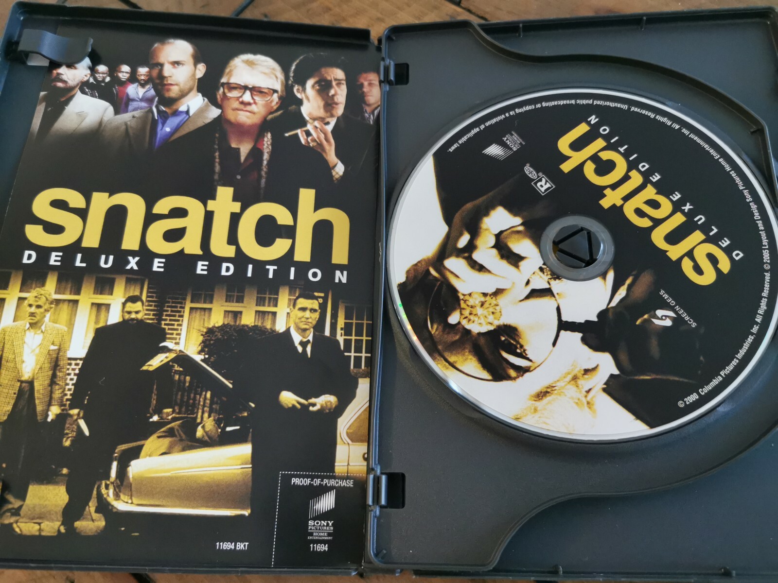 Snatch (DVD, 2006, 2-Disc Set, Deluxe Edition, with Pack-Ins ...