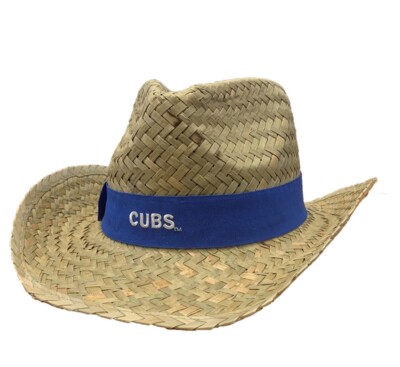 Cubs Straw Fedora