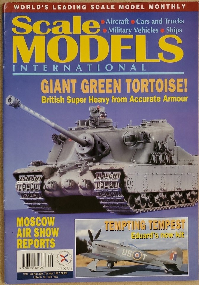 Scale Models Magazine - Lot of 3, 1997 | eBay