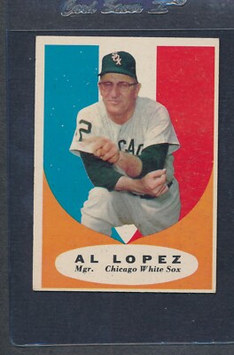 1961 Topps #132 Al Lopez White Sox EX *7390 | eBay