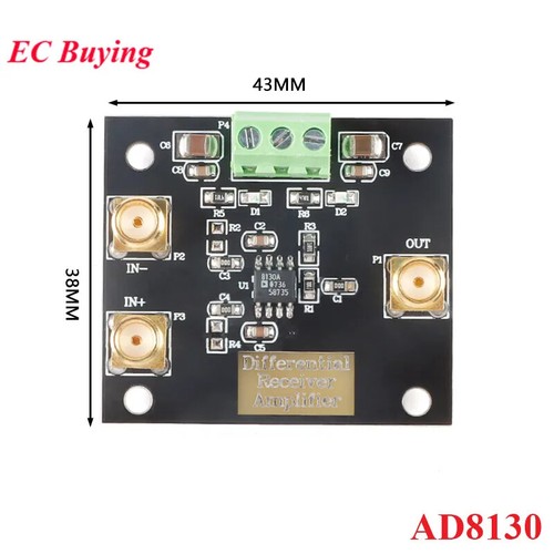 AD8130 Differential Receiver Amplifier Module Low Noise High CMRR | eBay
