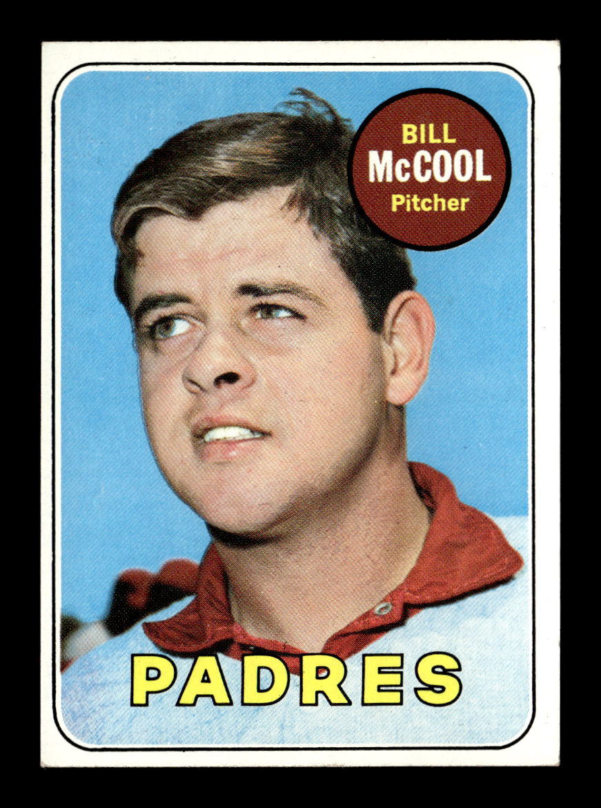 1969 Topps #129 Bill McCool San Diego Padres EX Baseball Card *B700 | eBay