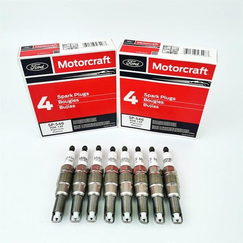 8pcs Motorcraft Platinum Spark Plug SP546 For F150 Ford Lincoln F150 ...