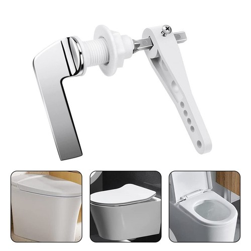 Poign??e de chasse d'eau de toilette poign??e de citerne pi??ce de m??nage solid | eBay