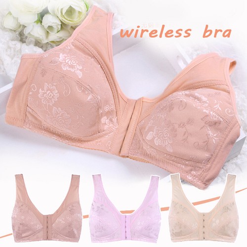 Push Up Bra Front Fastening Bra Underwear Tank Tops Lingerie Non Wired ...