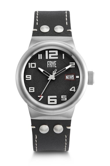 Frye 245689CST Mens Watch Stainless Steel Sapphire Crystal NWT | eBay