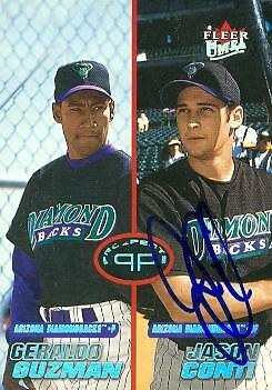 Jason Conti autographed Baseball Card 2001 Fleer Ultra Prospects #235 ...
