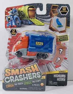 Just Play Smash Crashers Highway Henry Series 1 Crash The Truck Unbox ...