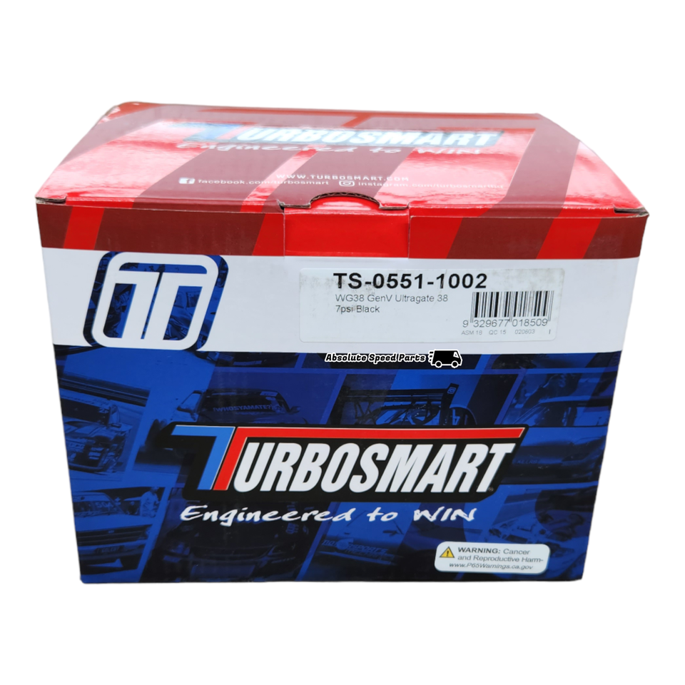 Turbosmart WG38 Ultra-Gate 38mm Gen V UltragateGate TS-0551-1002 Black 7psi | eBay