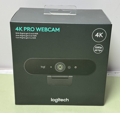Logitech 4K Pro Webcam - Black (960-001390) 97855170231| eBay