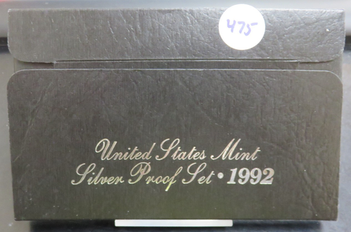 1992 Proof Silver Set in Package w/COA | eBay