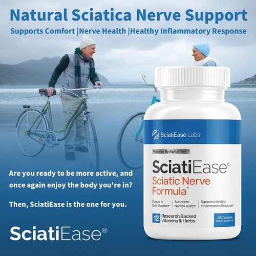 SciatiEase Labs Sciatic Ease Nerve Formula Nervous System Health^ | eBay UK