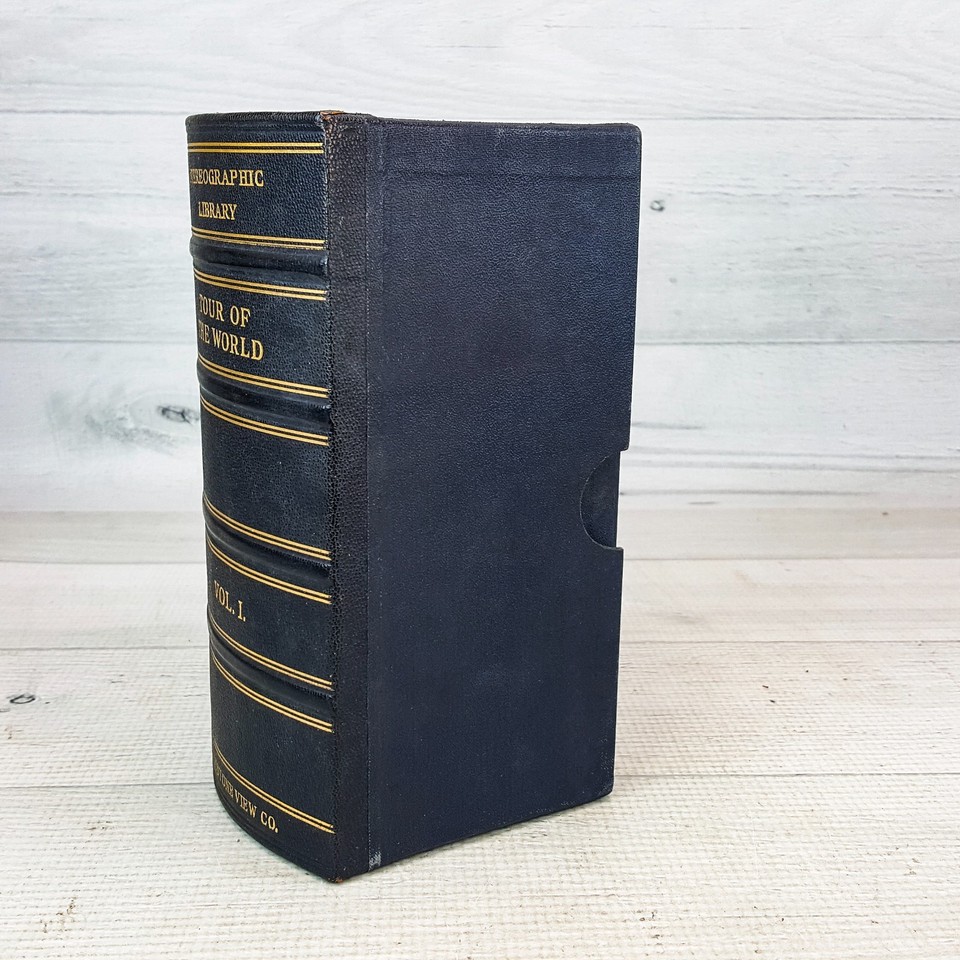 Keystone View Co Stereographic Library Tour Of The World Vol I w Box 30 ...